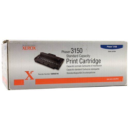 Картридж Xerox 109R00746, 3500 стр, черный