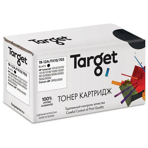 Картридж Target TR-12A/FX10/703, 2000 стр, черный
