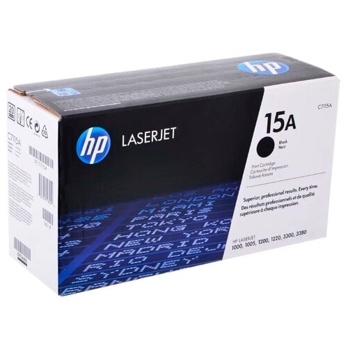 Картридж HP C7115A, 2500 стр, черный