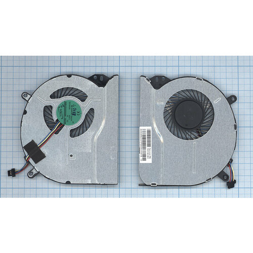 Вентилятор (кулер) для HP Pavilion SleekВook 15-b076er (4-pin)