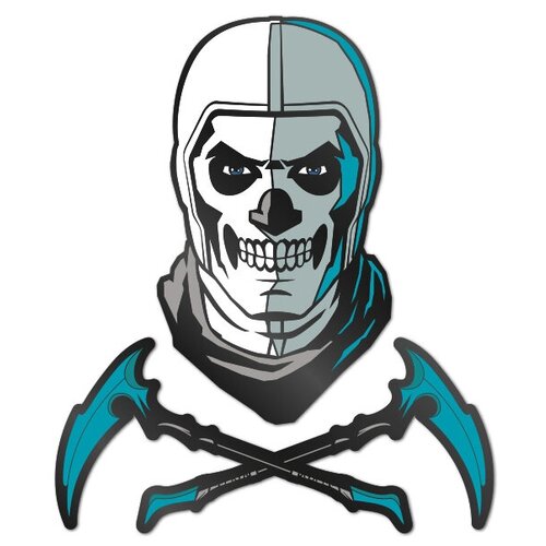 Набор значков Fortnite 1.3 Skull Trooper Pin Kings 2-Pack