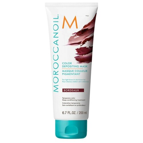 Moroccanoil Color Depositing Маска тонирующая для волос Bordeaux, 200 г, 200 мл, туба