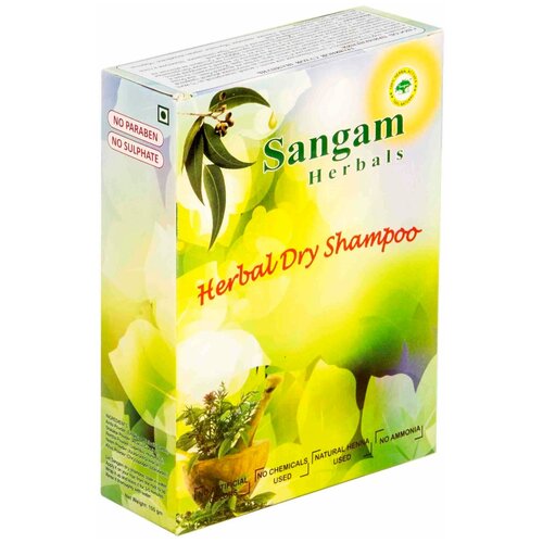 Sangam Herbals сухой шампунь Herbal, 100 г