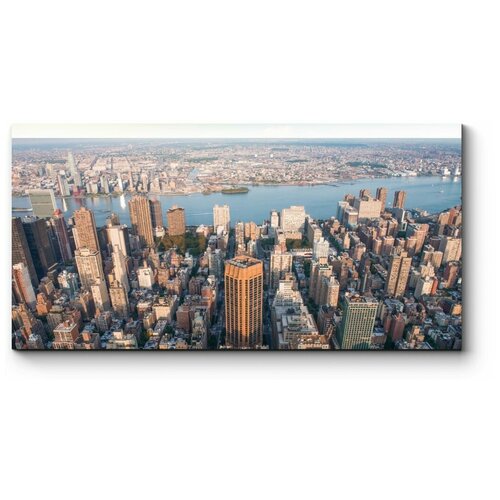 Модульная картина Панорама Нью-Йорка170x85
