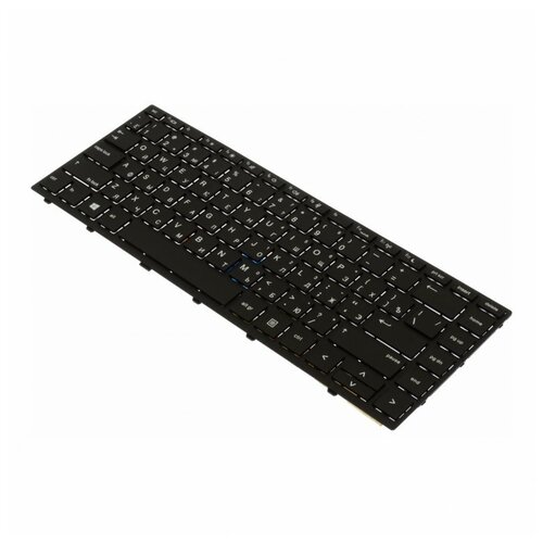 Клавиатура для ноутбука HP ProBook 640 G4 / ProBook 645 G4 (с рамкой / горизонтальный Enter) черный