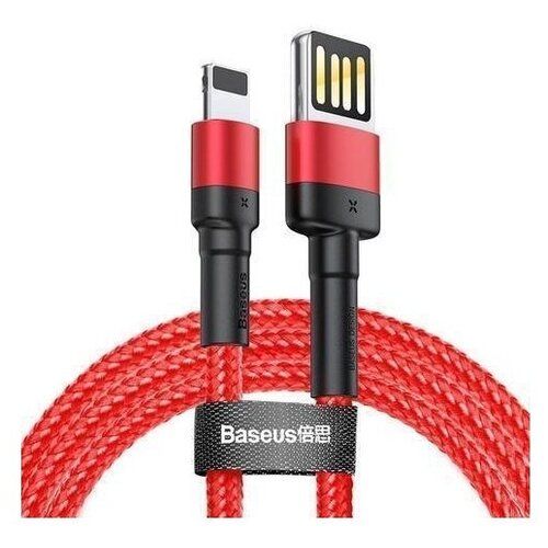 Кабель Baseus Cafule special edition USB - Lightning (CALKLF), 1 м, 1 шт., красный