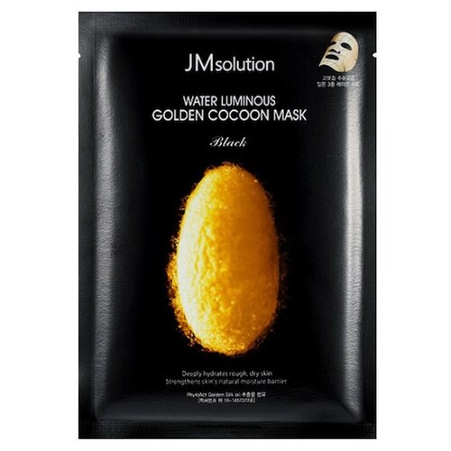 JM Solution Восстанавливающая питательная маска с экстрактом золотых шелковых коконов Water Luminous Golden Cocoon Mask, 45 г, 45 мл