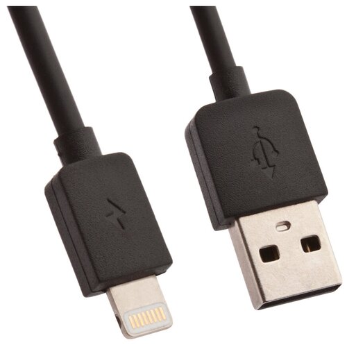 Кабель Remax Light USB - Apple Lightning (RC-006i), 1 м, черный