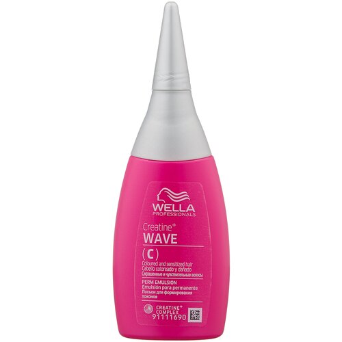 Wella Professionals CREATINE+ WAVE лосьон для окрашенных и чувствительных волос, средняя фиксация, 75 мл