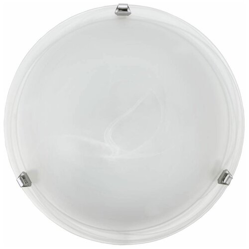 Настенно-потолочный светильник EGLO Salome 7184, E27, 120 Вт, кол-во ламп: 2 шт., цвет арматуры: хром, цвет плафона: белый