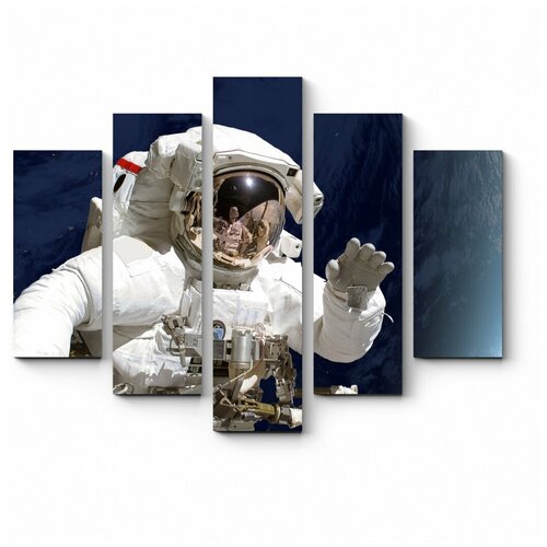 Модульная картина Привет из открытого космоса105x84