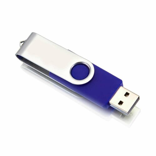 USB флешка, USB flash-накопитель, Флешка Twist, 16 Гб, темно-синяя, арт. F01 USB 2.0 10шт