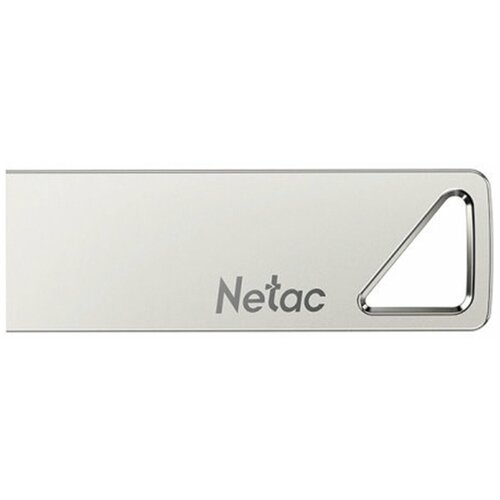 Флеш-диск Netac 64 gb, u326 usb, 2.0 металлический, корпус серебристый (NT03U326N-064G)