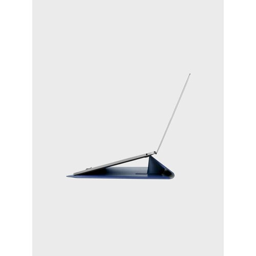 Uniq Чехол Uniq Oslo 2-IN-1 Laptop Sleece With Built-In Smart Stand Blue для ноутбуков до 14" синий OSLO(14)-NAVYBLUE