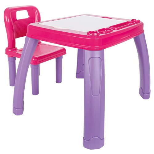 Набор Pilsan Столик со стульчиком Pink/Малиновый