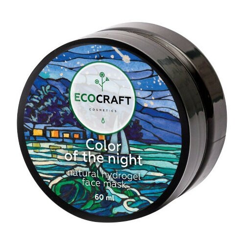 EcoCraft Маска гидрогелевая Color of the night, 60 мл