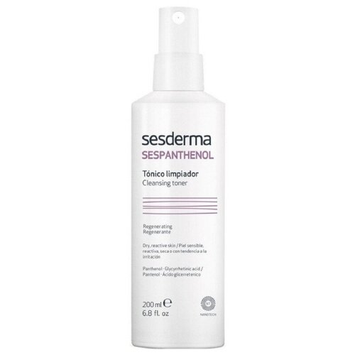SesDerma Тоник Sespanthenol очищающий восстанавливающий, 200 мл