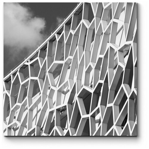 Модульная картина Архитектурная фантазия 90x90
