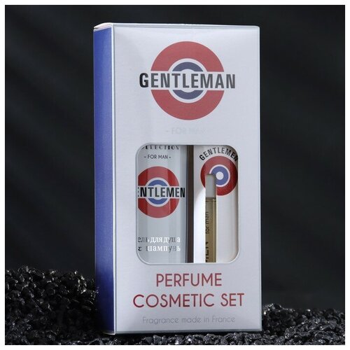 Подарочный набор мужской Gentleman, гель для душа 250 мл, парфюмерная вода, 30 мл