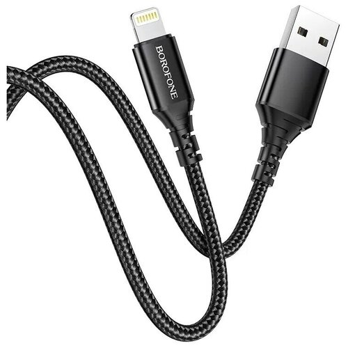 Кабель USB - Lightning (для iPhone) Borofone BX54 Черный