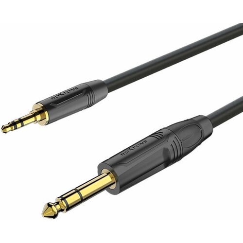 ROXTONE GPTC120/0,3 Аудио-кабель, 5,5mm (2x022mm2), 3,5mm stereo Jack -6,3mm stereo Jack, 0,3м