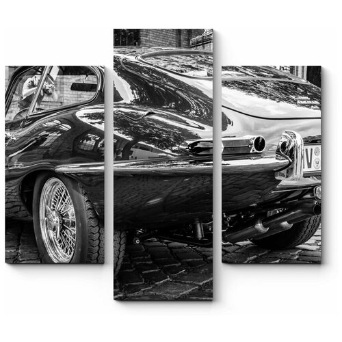 Модульная картина Jaguar E-Type 4.2100x90