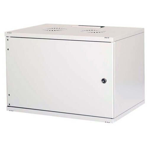 Шкаф коммутационный Lande NetBox Soho LN-SH12U5440-BL-F0-2 настенный 12U 540x400мм пер. дв. металл зад