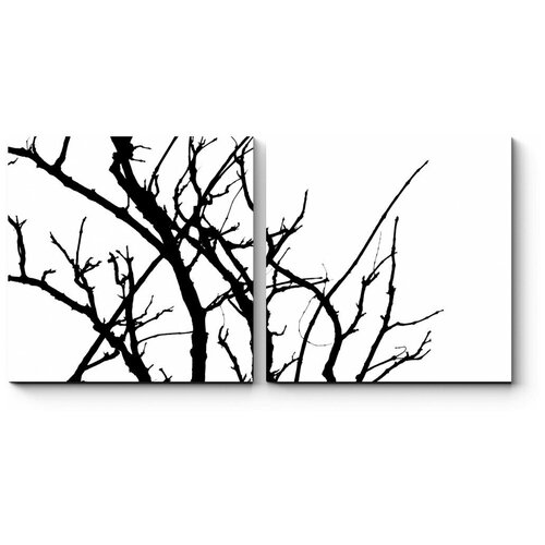 Модульная картина Осенняя пора 160x80