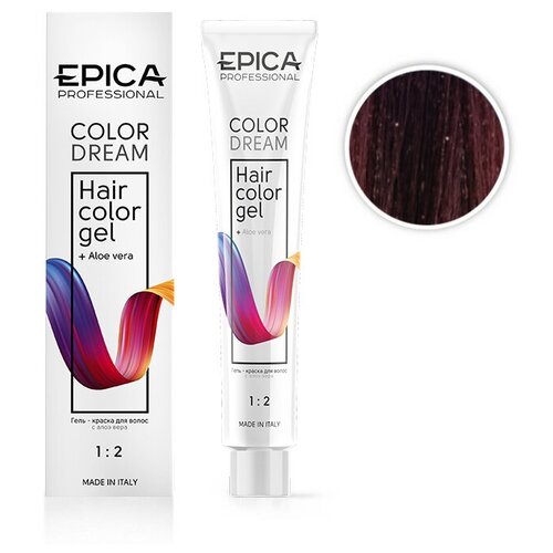 EPICA Professional Color Dream гель-краска для волос, 6.75 темно-русый палисандр, 100 мл