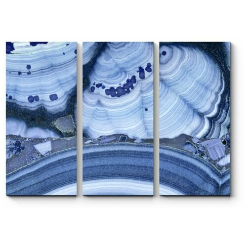 Модульная картина Синий карьер 90x65