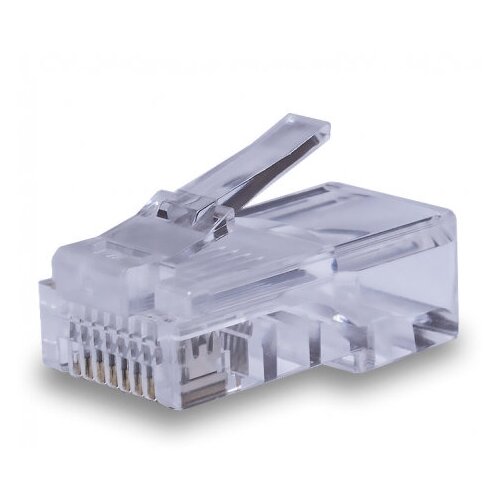 Коннекторы 8P8C (Компьютерный разъем) U/UTP Cat.5e (RJ-45) Уп. 25шт. | код 10-0226 | SUPRLAN ( 5 упак.)