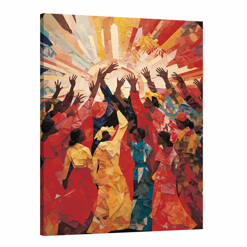 Интерьерная картина 50х70 "Виражи свободы"
