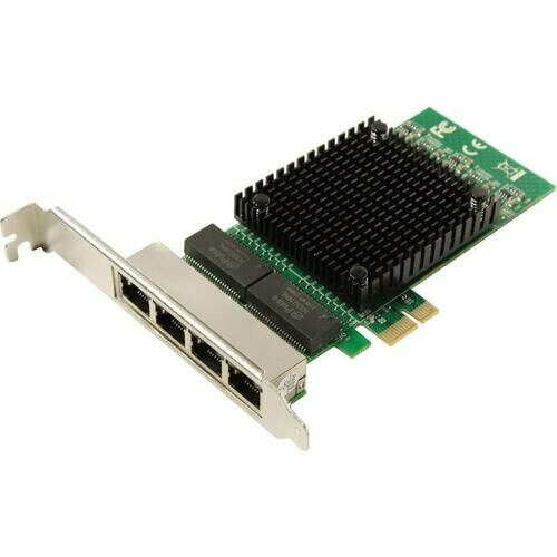 Сетевая карта Orient (RTL) PCI-Ex1 4xUTP 1000Mbps