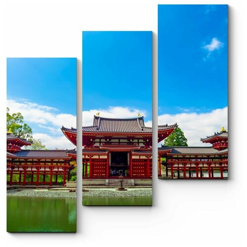 Модульная картина Храм Биодо, Киото60x64