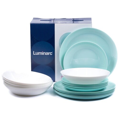 Столовый сервиз Luminarc Diwali P5911/P5912, 6 персон, 18 предм.