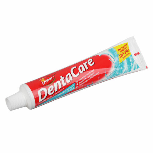 Зубная паста DentaCare Whitening 145g (Зубная паста с кальцием отбеливающая)