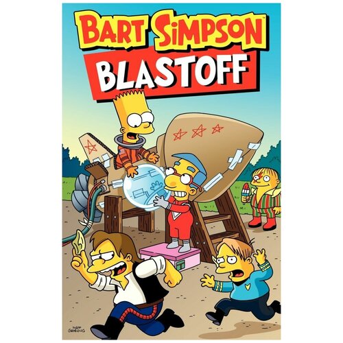 Плакат, постер на бумаге Simpsons/Cимпсоны/. Размер 30 х 42 см