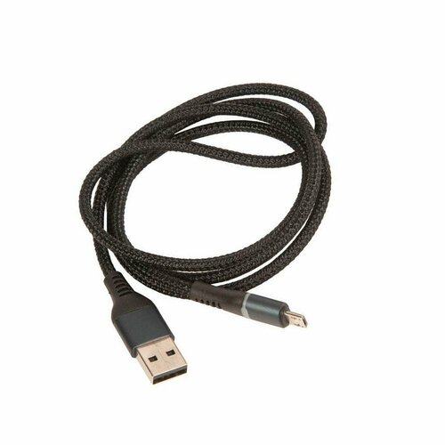 Кабель зарядки и синхронизации данных USB REMAX RC-152m Colorful Light для Micro USB, 2.4А, длина 1.0м, черный 6972174153001