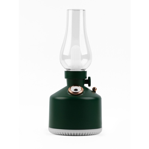 Ультразвуковой увлажнитель воздуха 3 в 1/ аромадиффузор/ диффузор для дома/ зелёная винтажная лампа