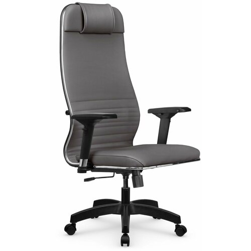 Компьютерное офисное кресло Metta L 1m 38К2/4D MPES, Топган, осн. 17831, Серое