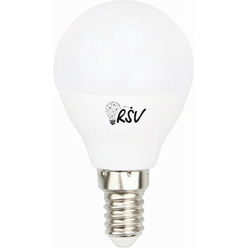 Светодиодная лампа RSV-P45-10W-6500K-E14