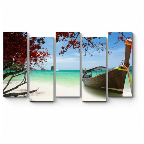 Модульная картина Тропический пляж Краби 120x69