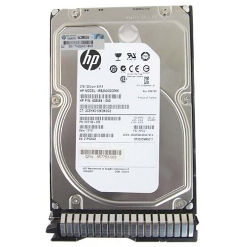 Жесткий диск HP 658084-003 2Tb SATAIII 3,5" HDD
