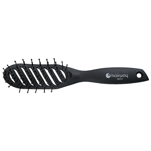 Hairway брашинг для укладки Carbon Advanced 9-рядная (08254)