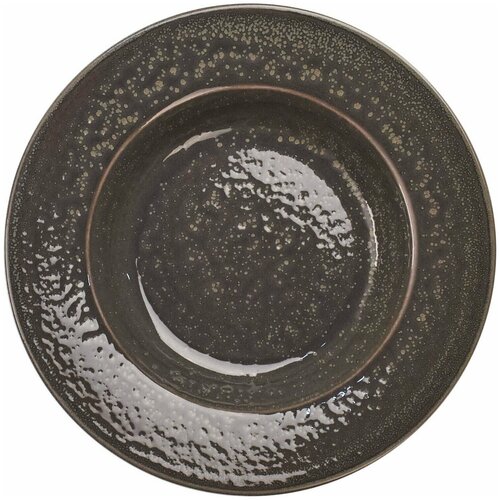Блюдо круглое глубокое «Революшн», 0,45 л, 27 см, серый, фарфор, 17750314, Steelite