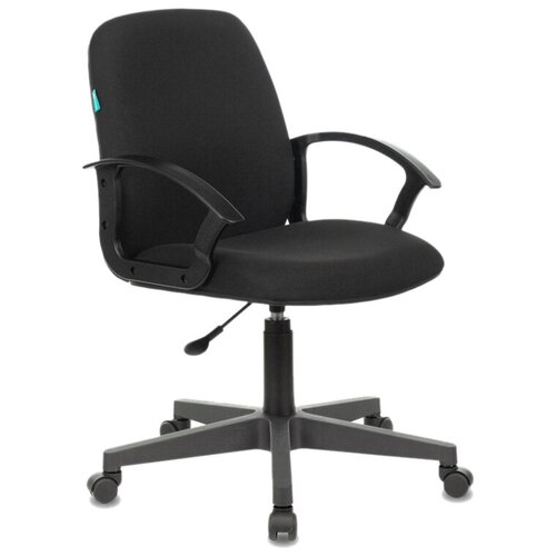 Компьютерное кресло Бюрократ CH-808-LOW офисное, обивка: текстиль, цвет: черный 3С11