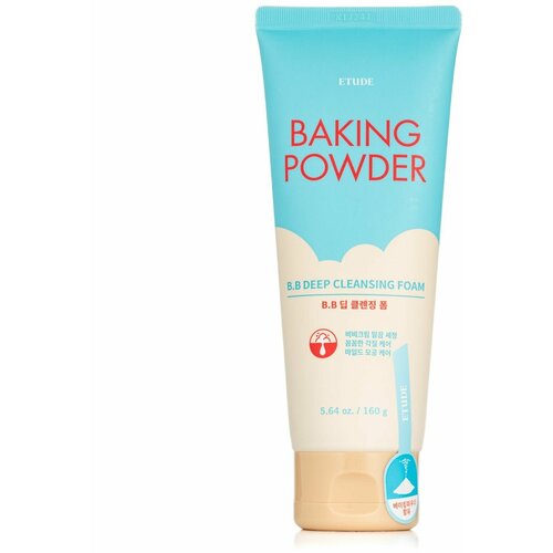 Etude House Baking Powder B.B. Deep Cleansing Foam, 160мл