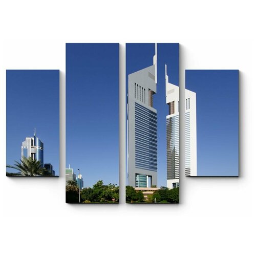 Модульная картина Роскошный отель в Дубае100x75