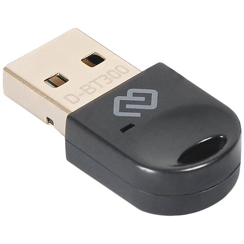 Адаптер USB Digma D-BT300 BT3.0+EDR class 2 10м черный