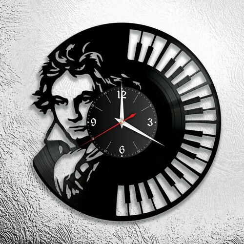 Настенные часы с Людвигом ван Бетховеном, Ludwig van Beethoven